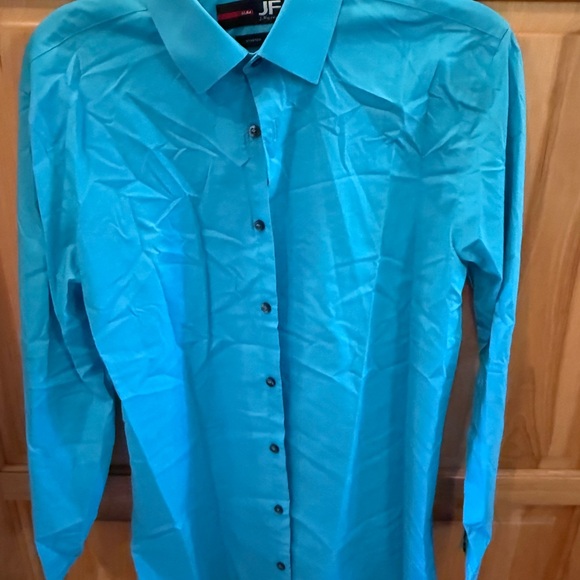 jf j.ferrar | Shirts | Jf Jferrar Vibrant Turquoise Dress Shirt | Poshmark